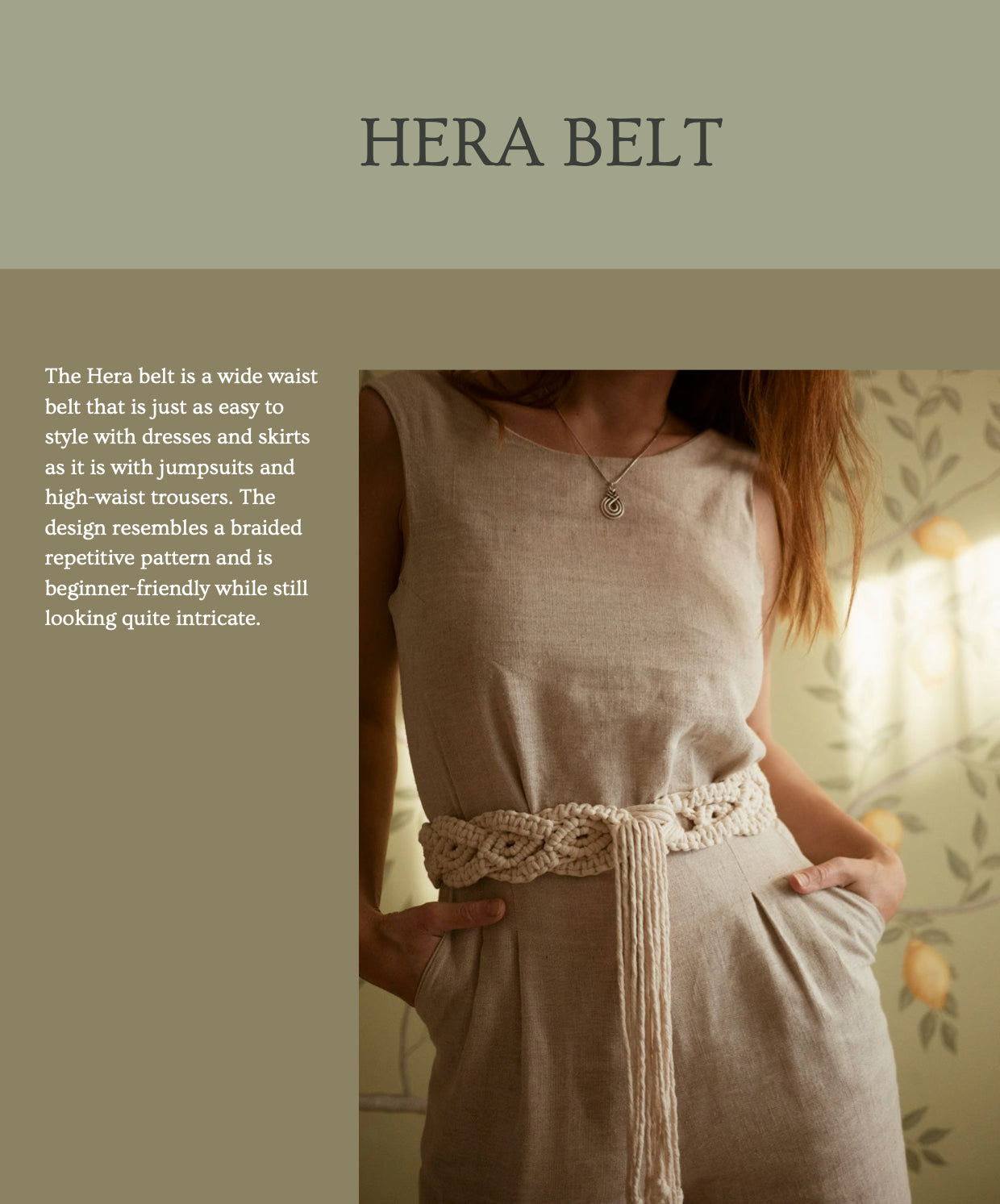 Hera belt – Createaholic