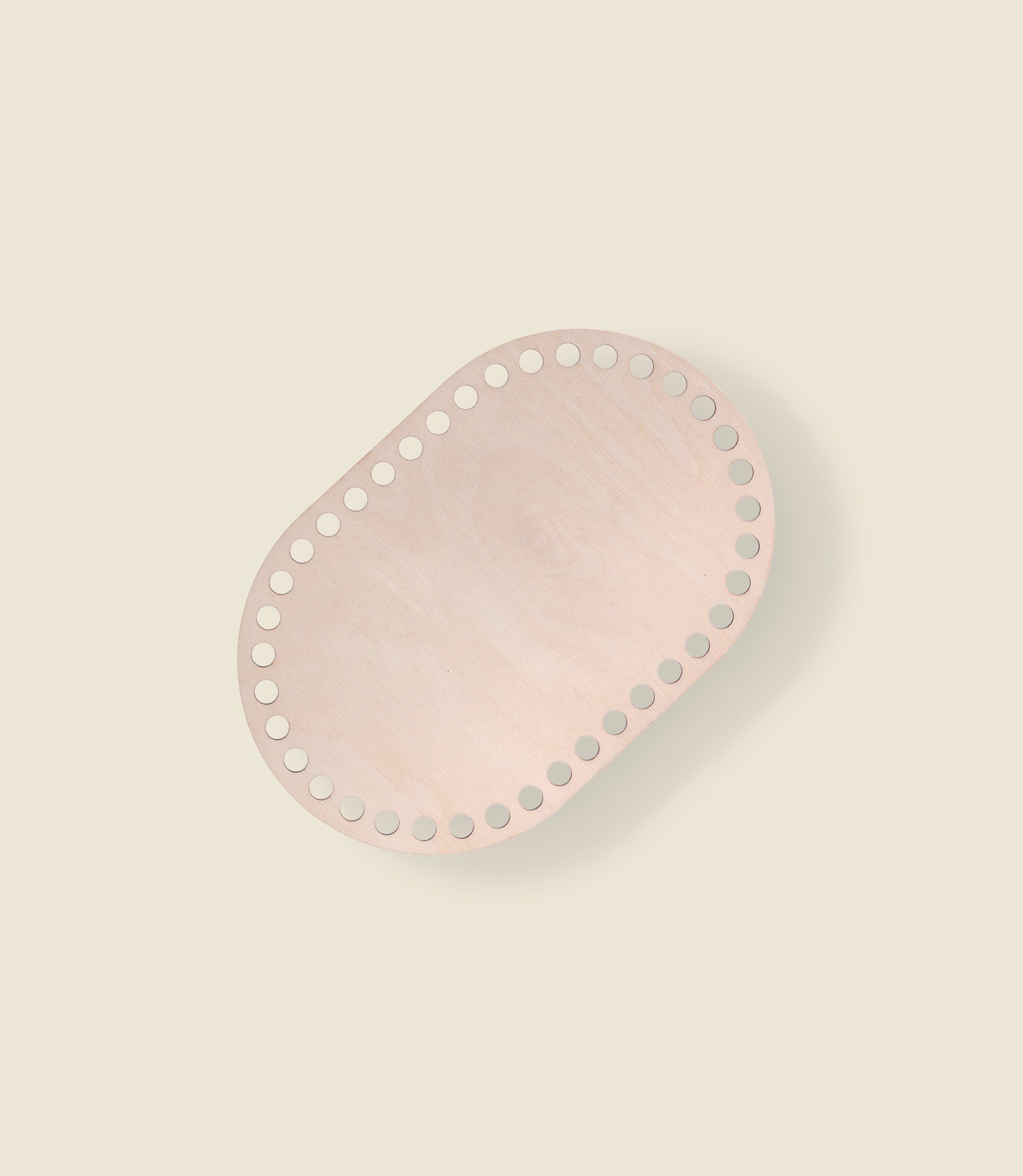 Rounded rectangle wooden base – Createaholic