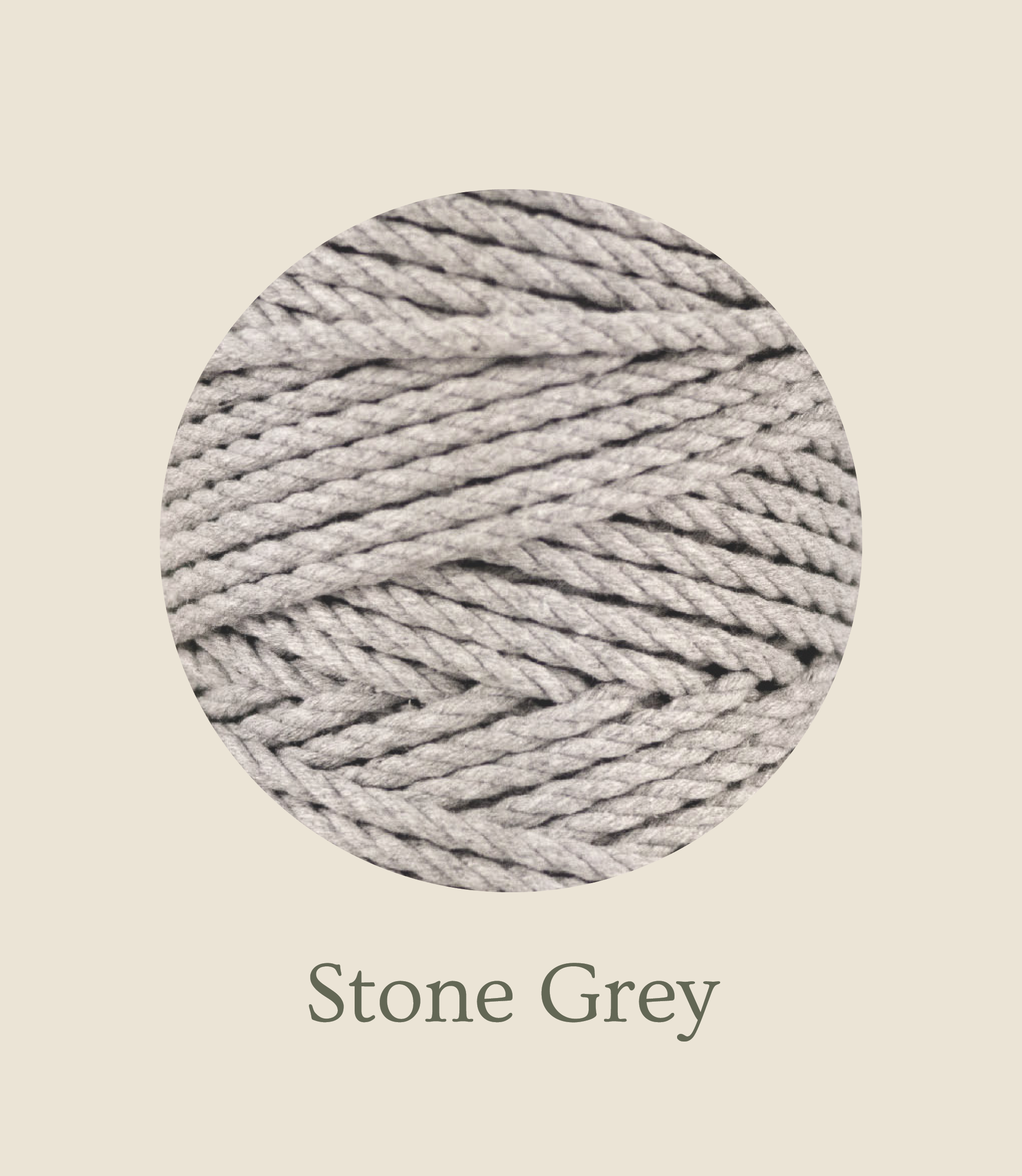 Samples, coloured 3-ply rope – Createaholic
